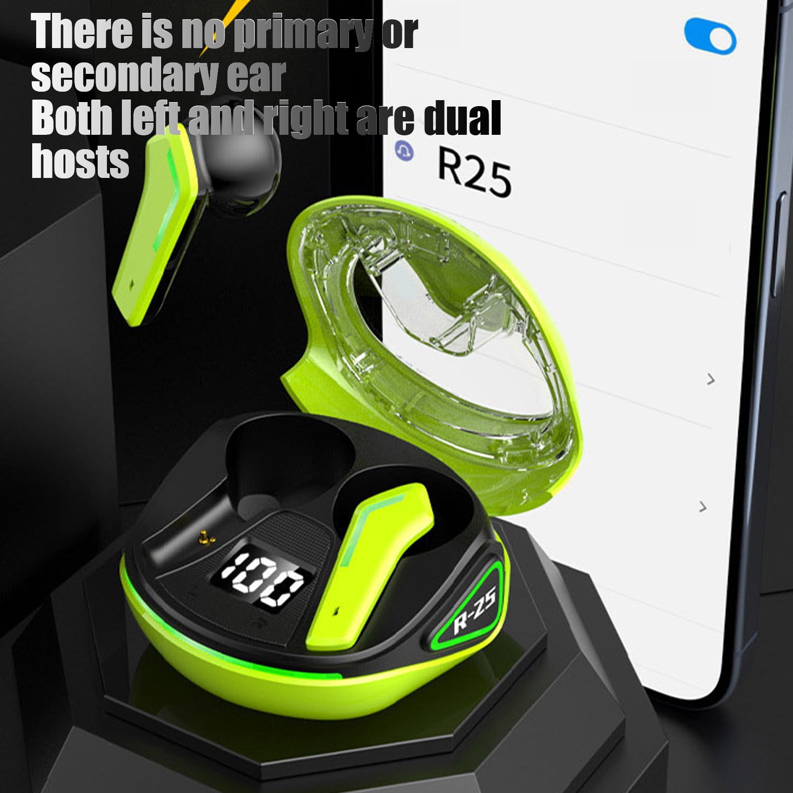 AZXY Wireless Earbuds Bluetooth,Bluetooth Earbuds Noise Cancelling,In ...