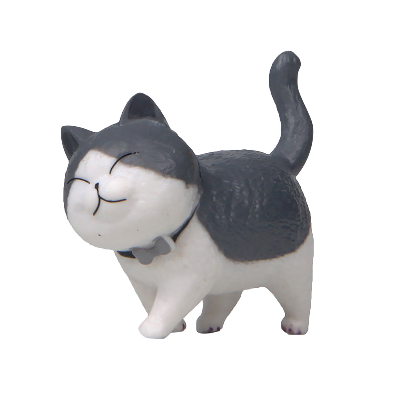 AZZAKVG Cute Miniature Cats Figure Animal Characterstoys Mini ...