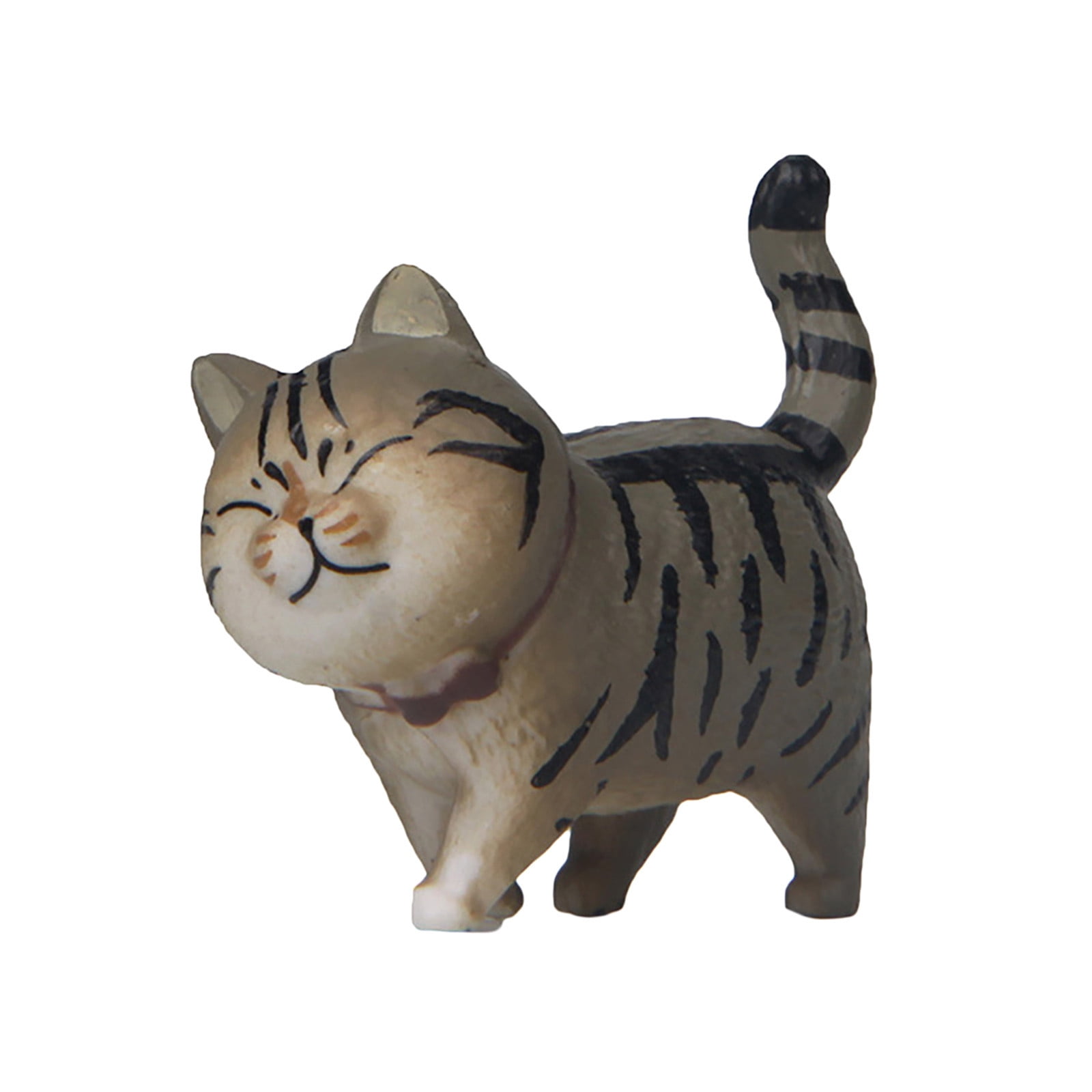 AZZAKVG Cute Miniature Cats Figure Animal Characterstoys Mini ...