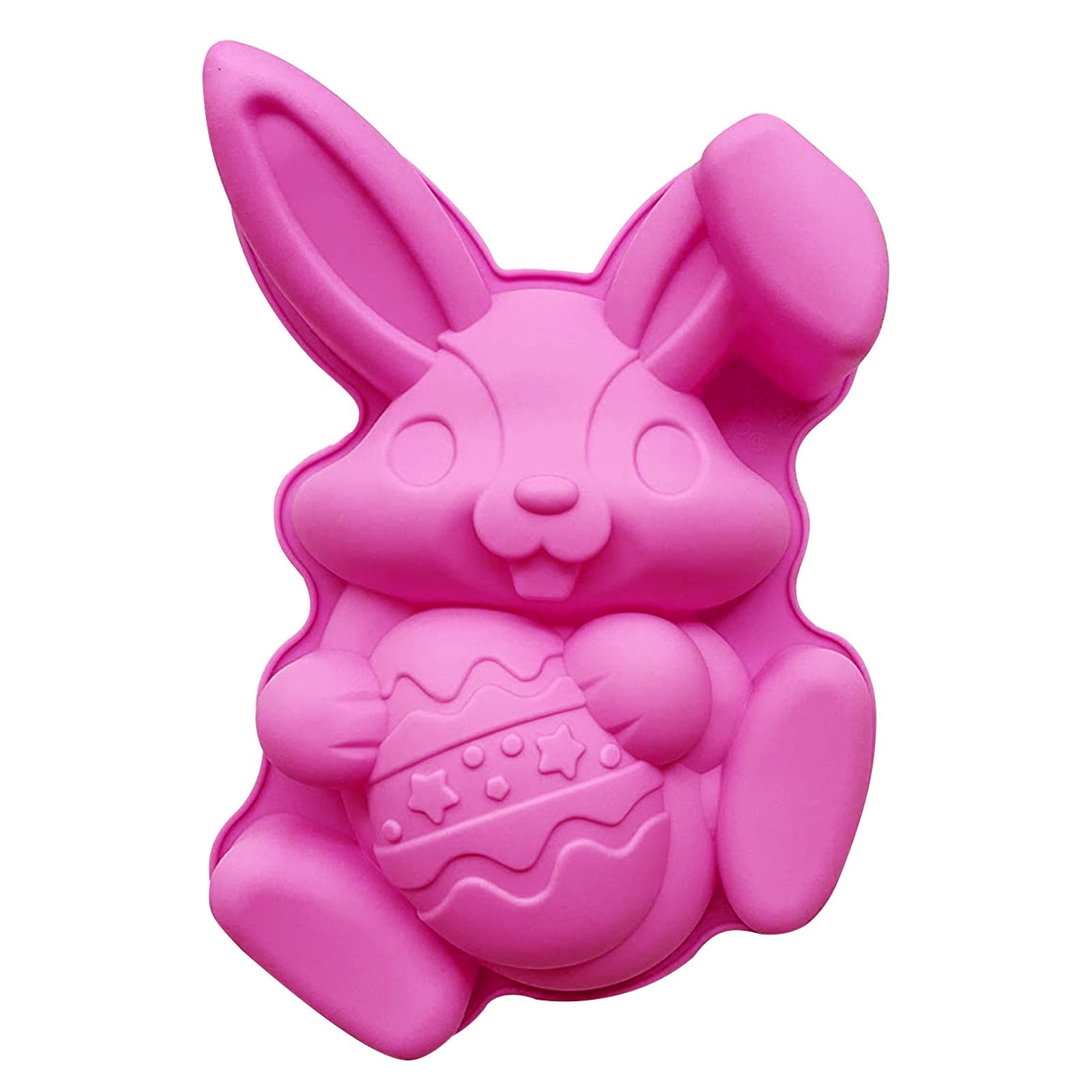 AZZAKVG Easter,Silicone Bunny Bakeware Easter Cake Mould Cartoon Diy ...