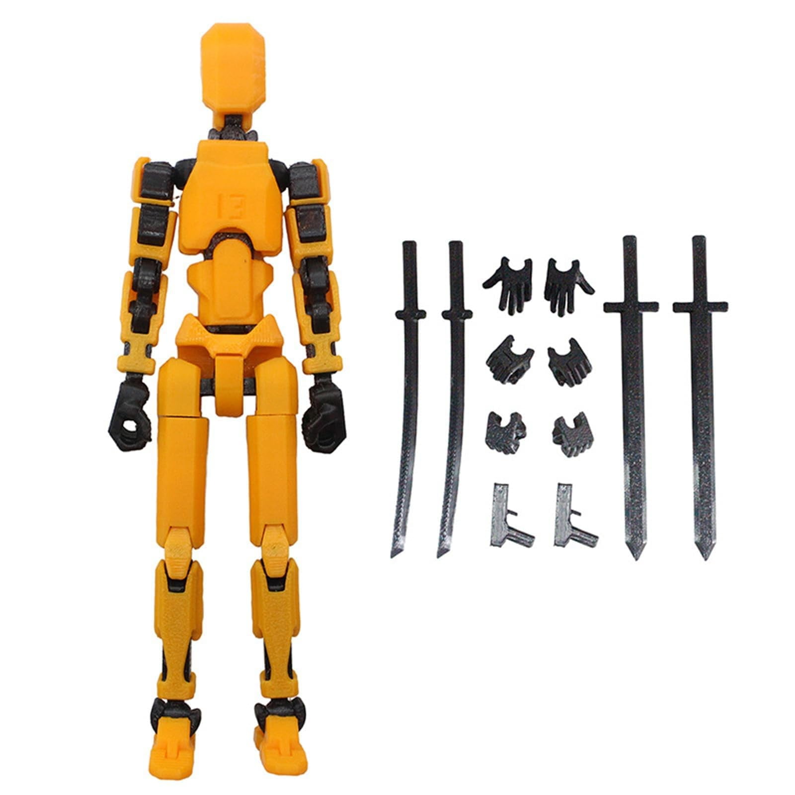 AZZAKVG Graduation,Action Figure T13 Action Dummy 13 3D Printed Desktop ...