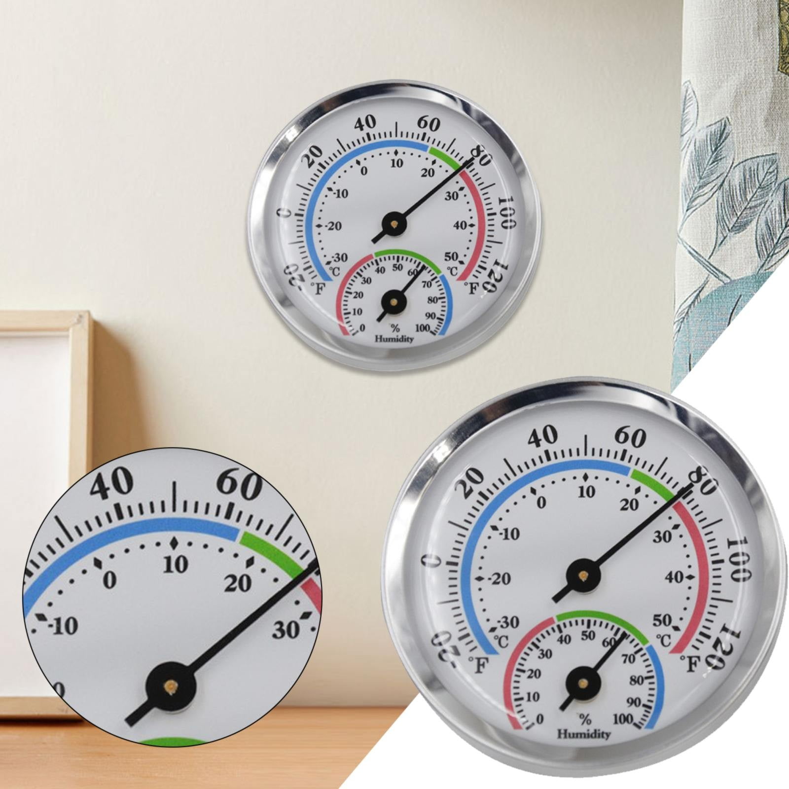 AZZAKVG Thermometer House Compact Mini Room Temperature Meter For ...