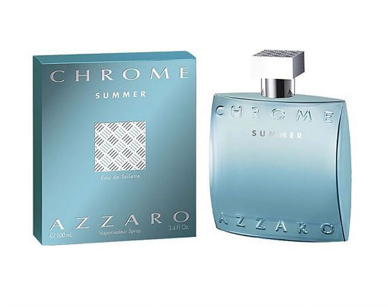AZZARO CHROME SUMMER (2013) * Azzaro 3.4 oz / 100 ml EDT Men Cologne ...