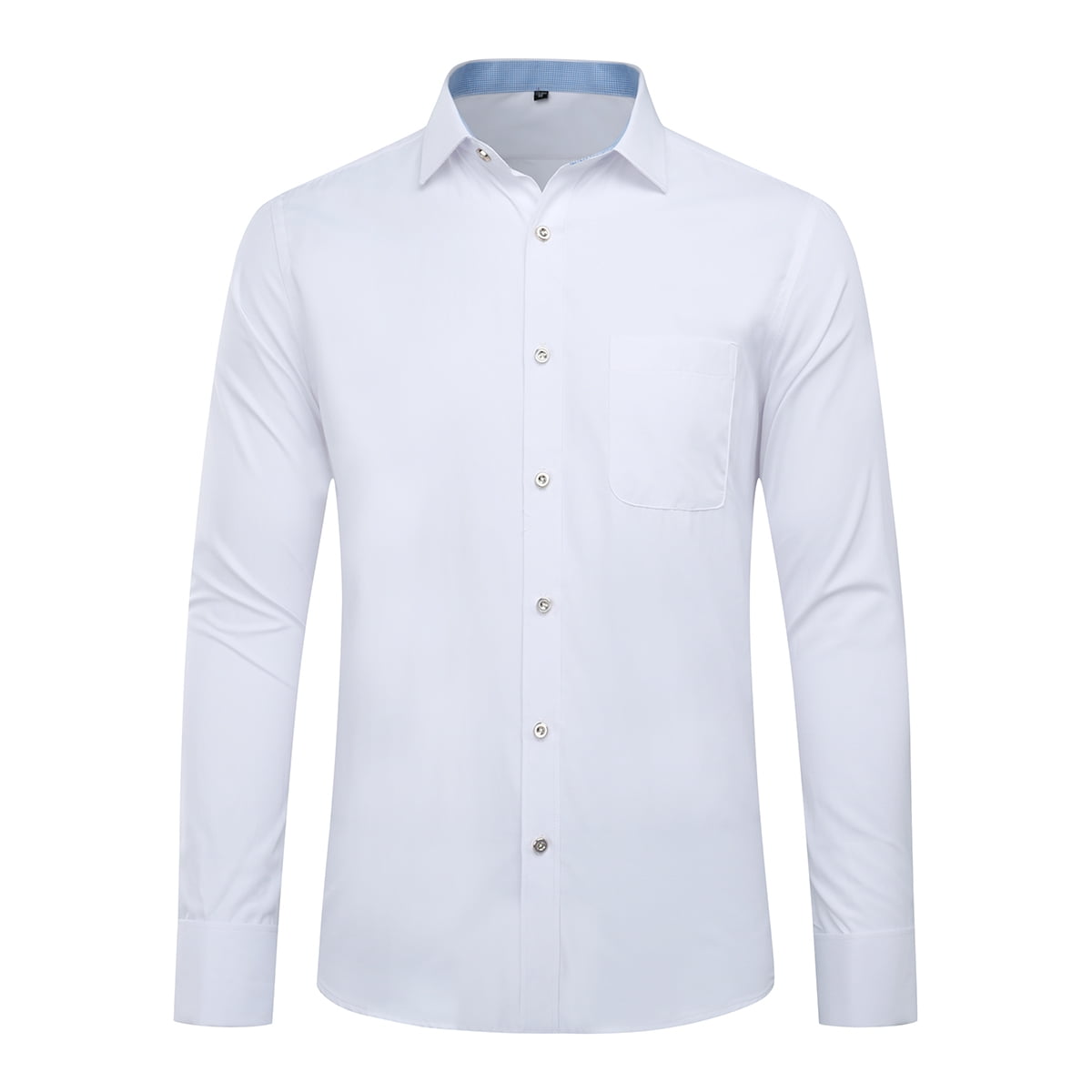 AZoiNM Men's French Cuff Dress Shirt Slim Fit Long Sleeve Business ...