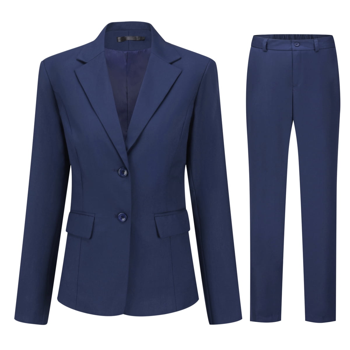 AZoiNM Women's 2 Piece Suit Set, Slim Fit Business Casual Blazer and ...