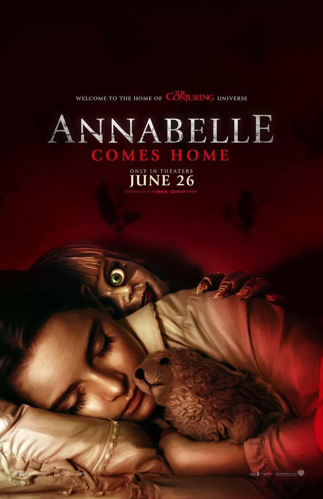 Aa0263 Annabelle Comes Home By Gary Dauberman 2019 Movie Poster 11X17 ...
