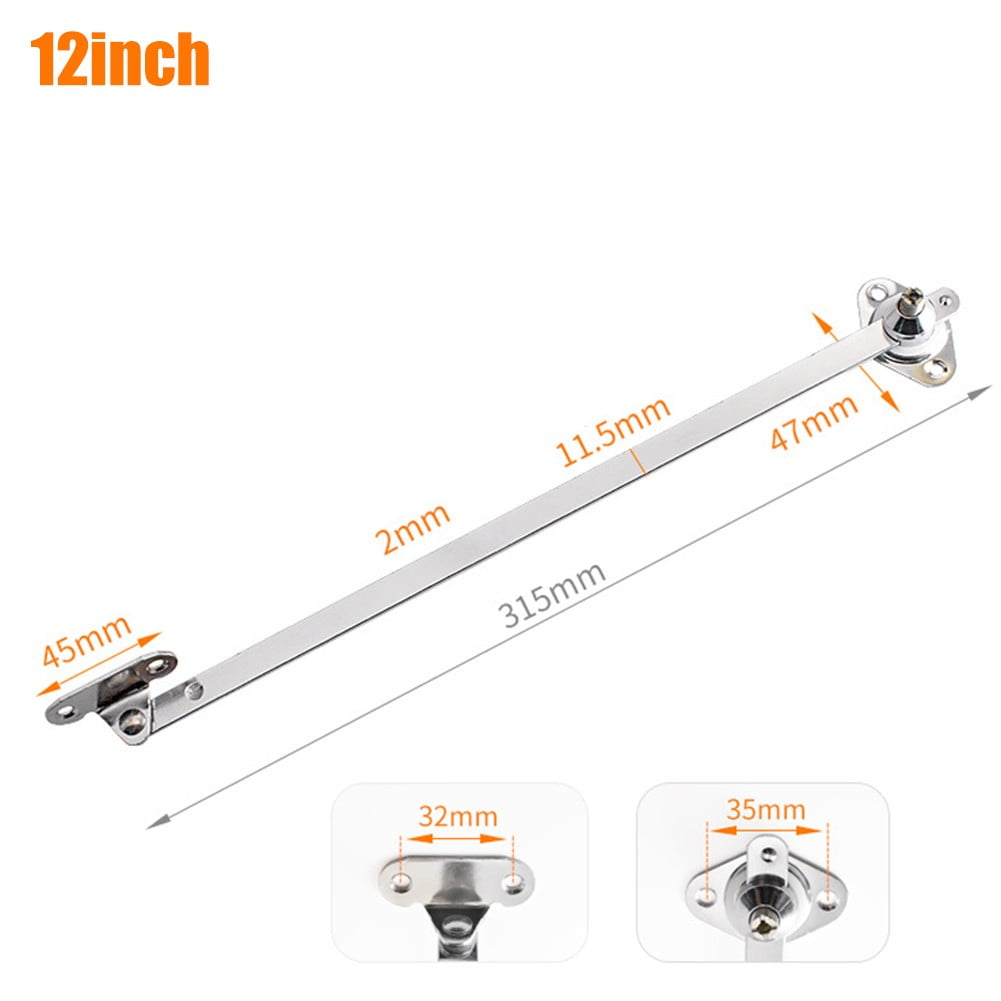 Aa2Pcs 6/8/10/12 Inch Cabinet Hingedowndrop Lid Support Cupboard ...