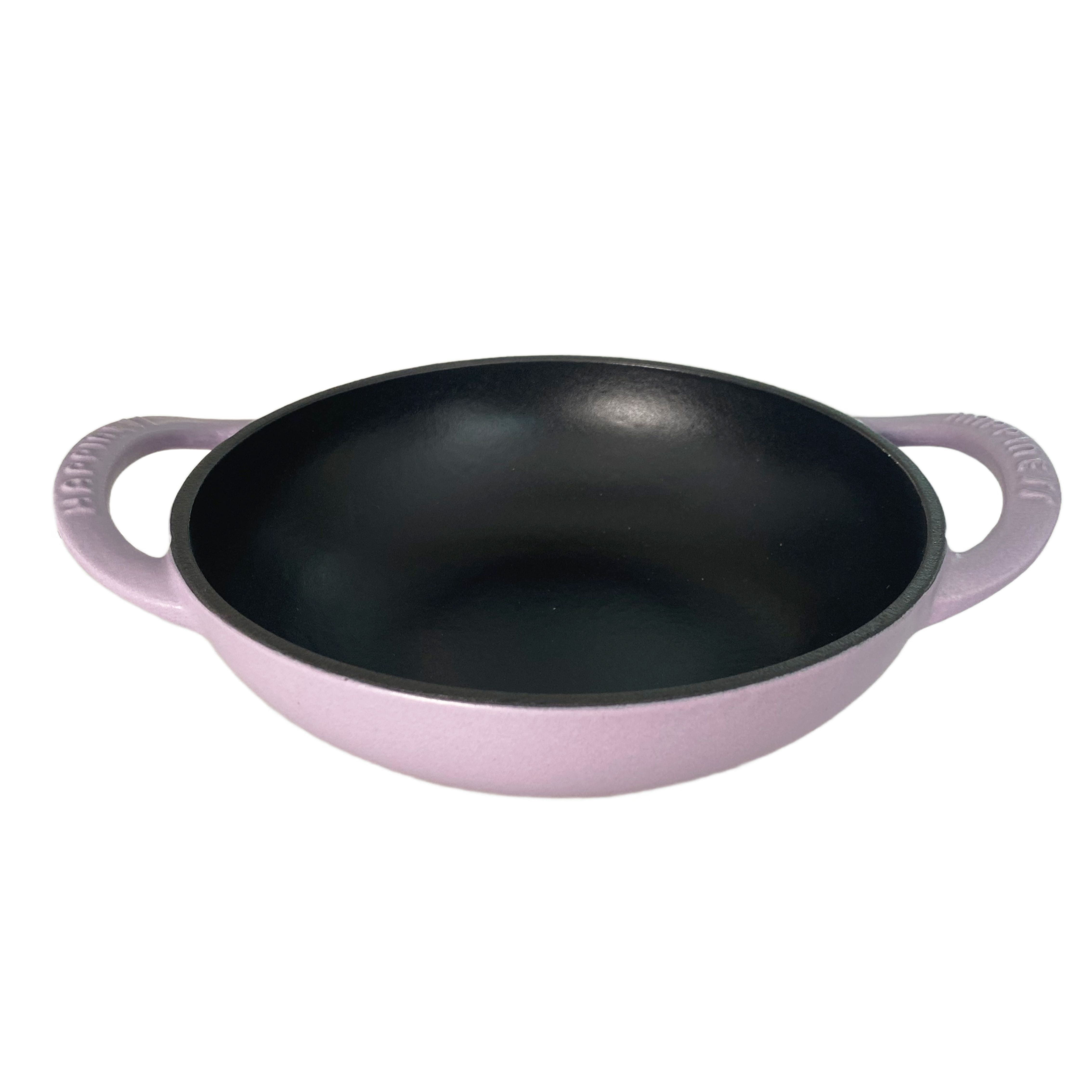 Aa2Zee 7.5" Premium Enameled Cast Iron Mini Wok Purple - ENEW0207RED ...