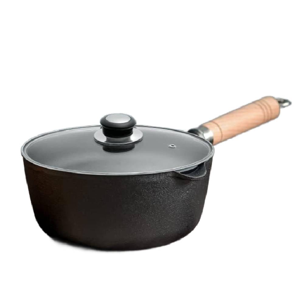 Aa2Zee 7" Pre-seasoned Premium Cast Iron Mini Sauce Oil Milk Pan ...