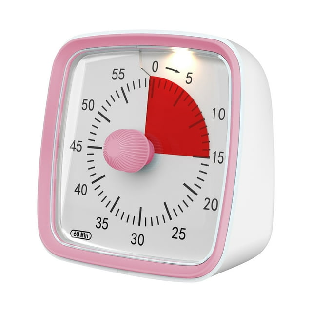 Aasfjeg 60 Ute Visual Timer Classroom Countdown Clock Silent Timer For