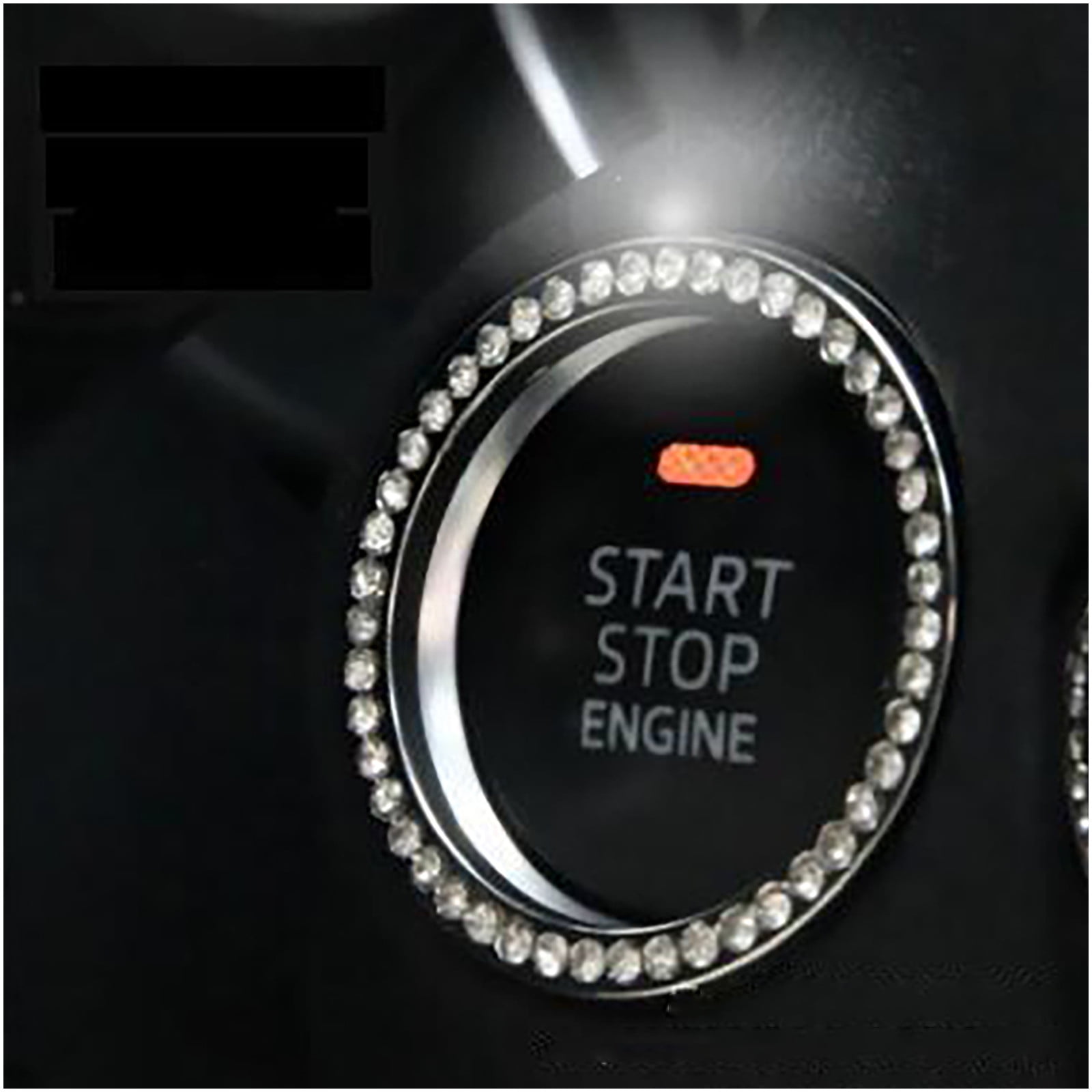 AaSFJEG Christmas Ornaments Diamond Ring Start One-key Handmade Button ...