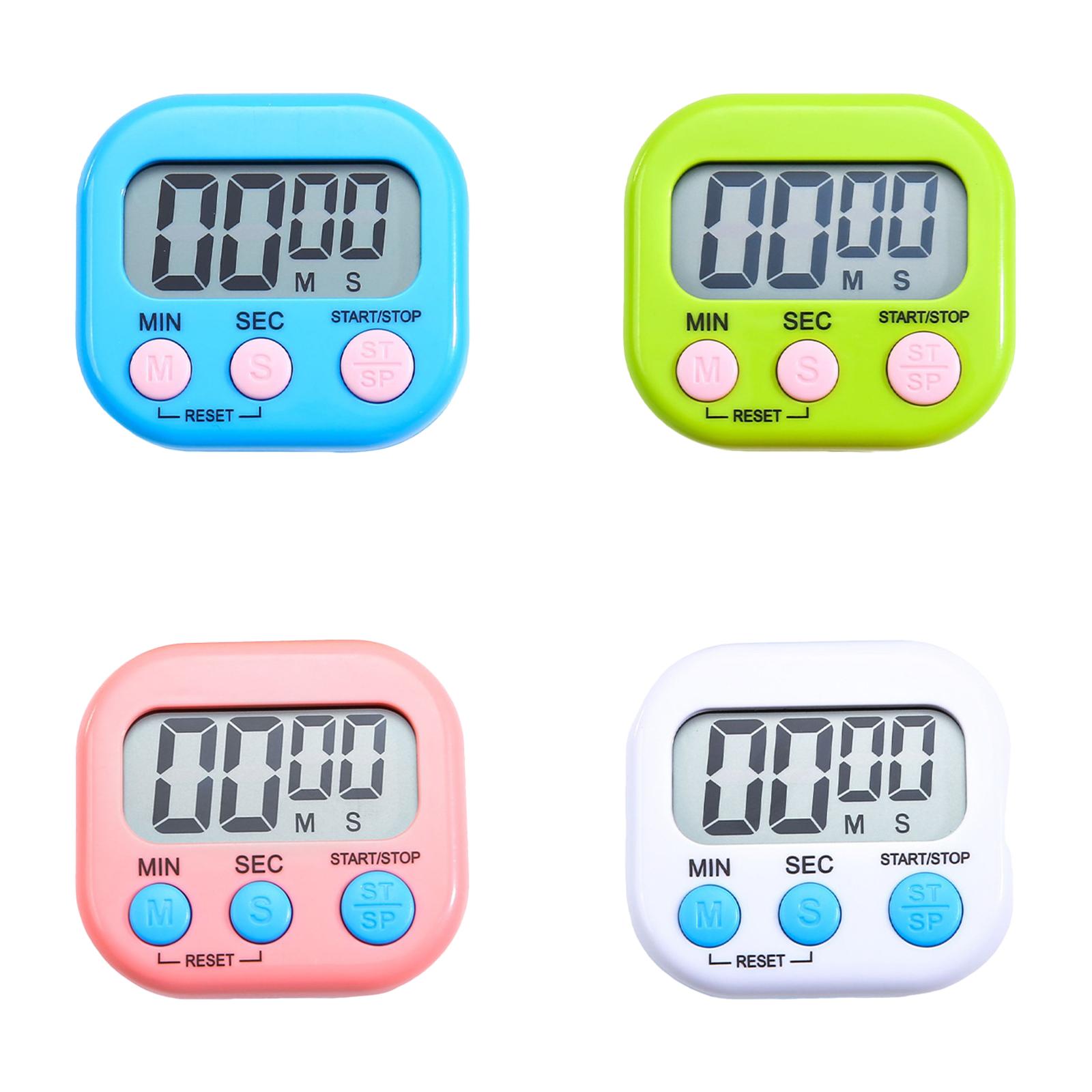 AaSFJEG Large Timer Digital Display Visual Electronic Timer Kitchen ...
