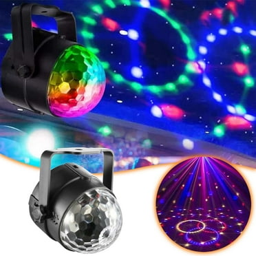 RKZDSR Rotating Projection Stage Light with Bluetooth Speaker: KTV Ball ...