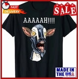 Aaah! Screaming Goat Humor Goat Lovers T-Shirt S-5XL Size Birthday ...