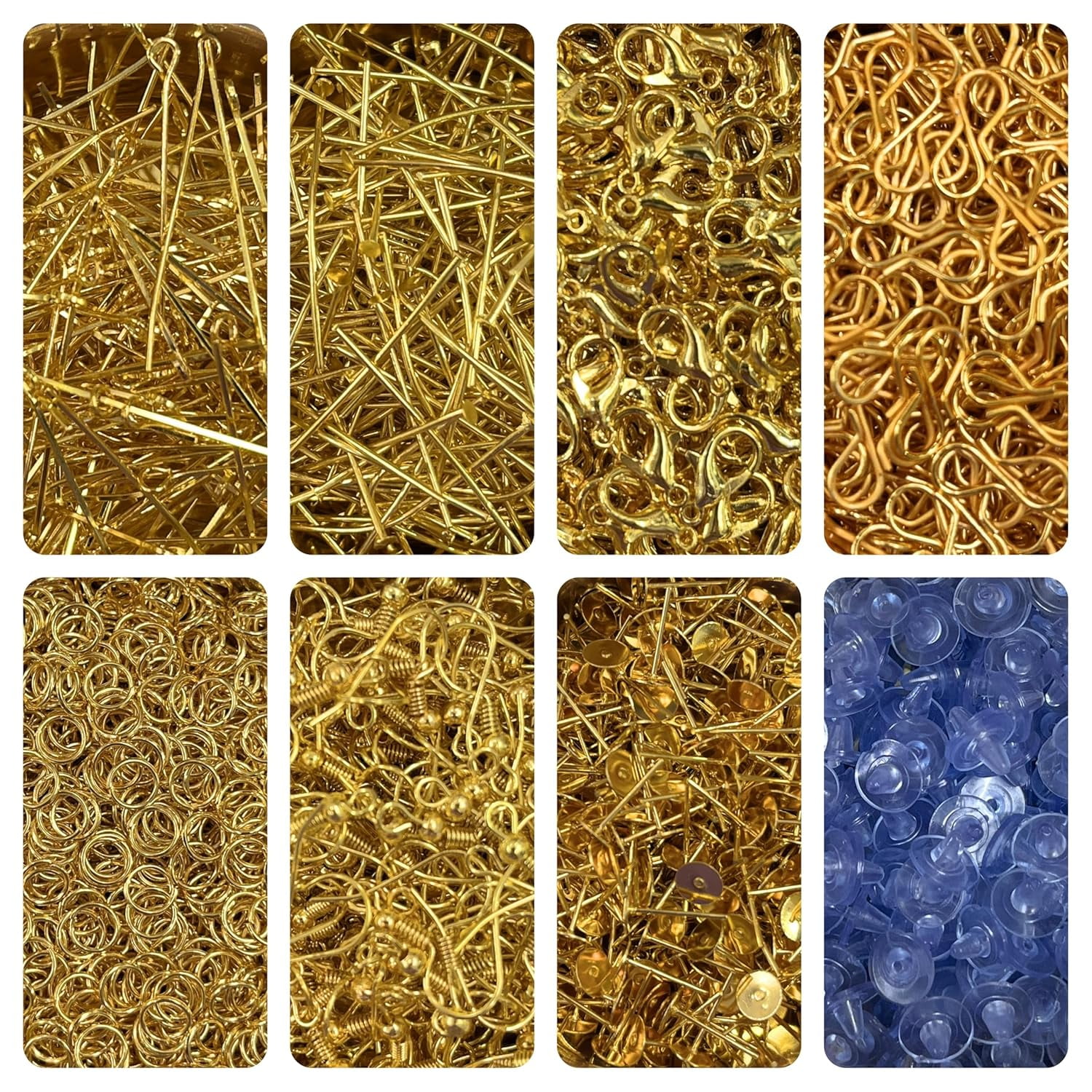 Aadhya Silk Creations ASC 200 pcs Jewellery Making Kit Material ...