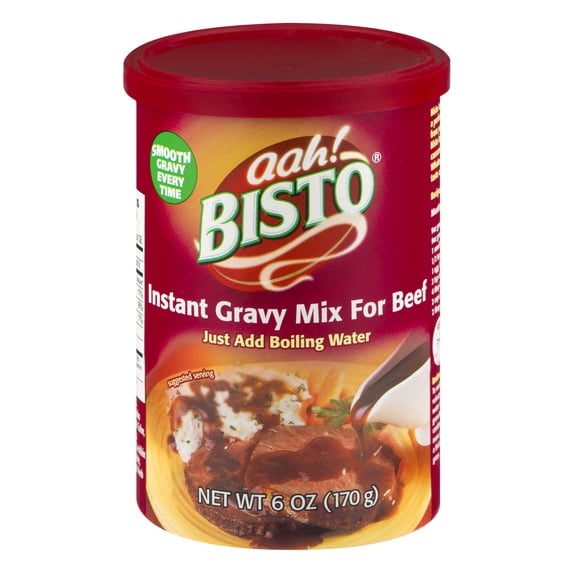 Aah! Bisto Instant Gravy Mix For Beef, 6 oz - Walmart.com