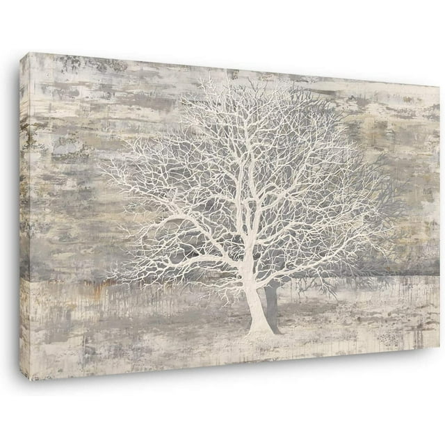 Aaheei Abstract Trees Painting Canvas Prints Wall Art Decor - Modern ...