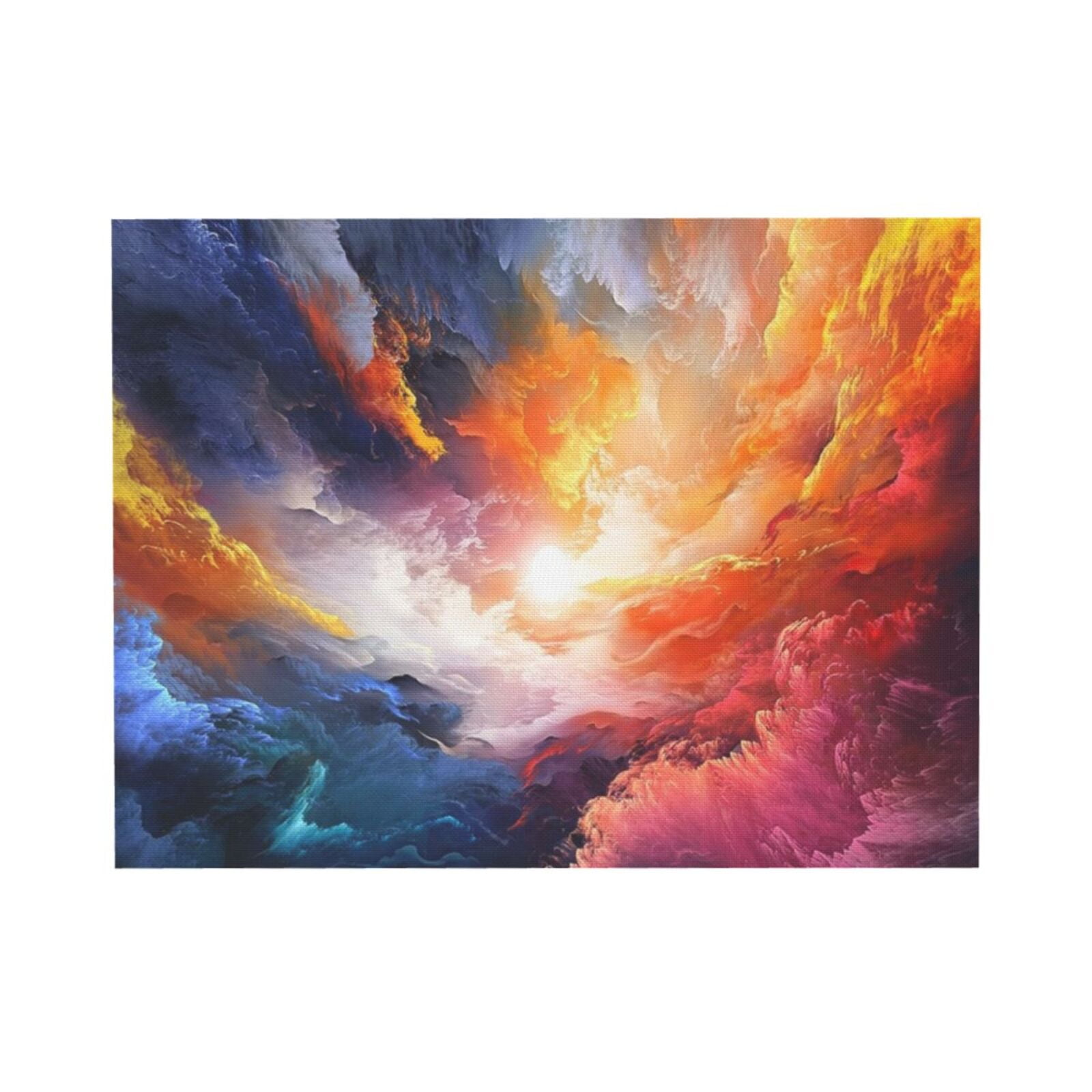 Aaheei Breathtaking! Abstract Sky Art with Vivid Colors, Perfect for ...