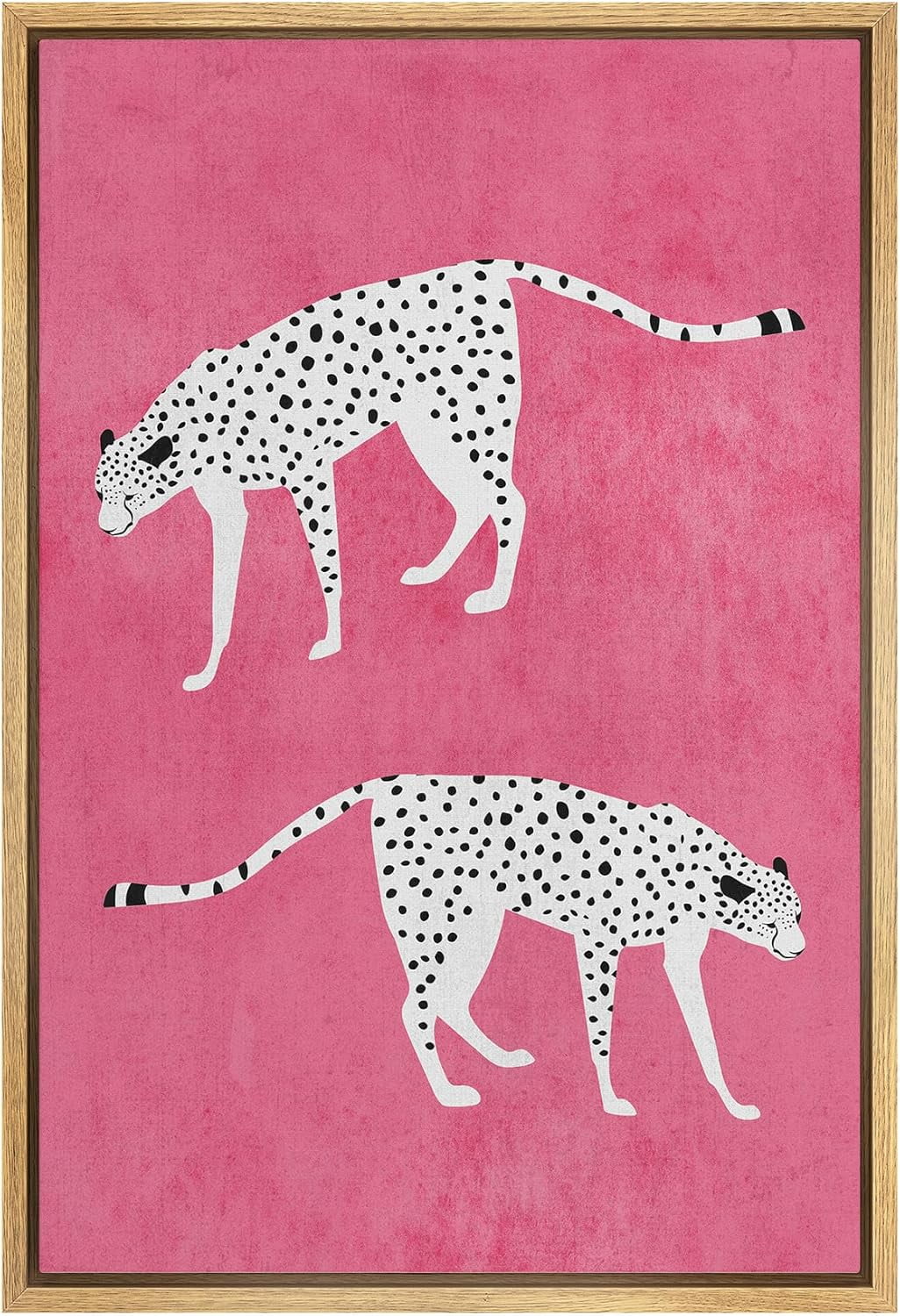 Aaheei Canvas Print Wall Art Preppy Room Decor White Spotted Cartoon ...