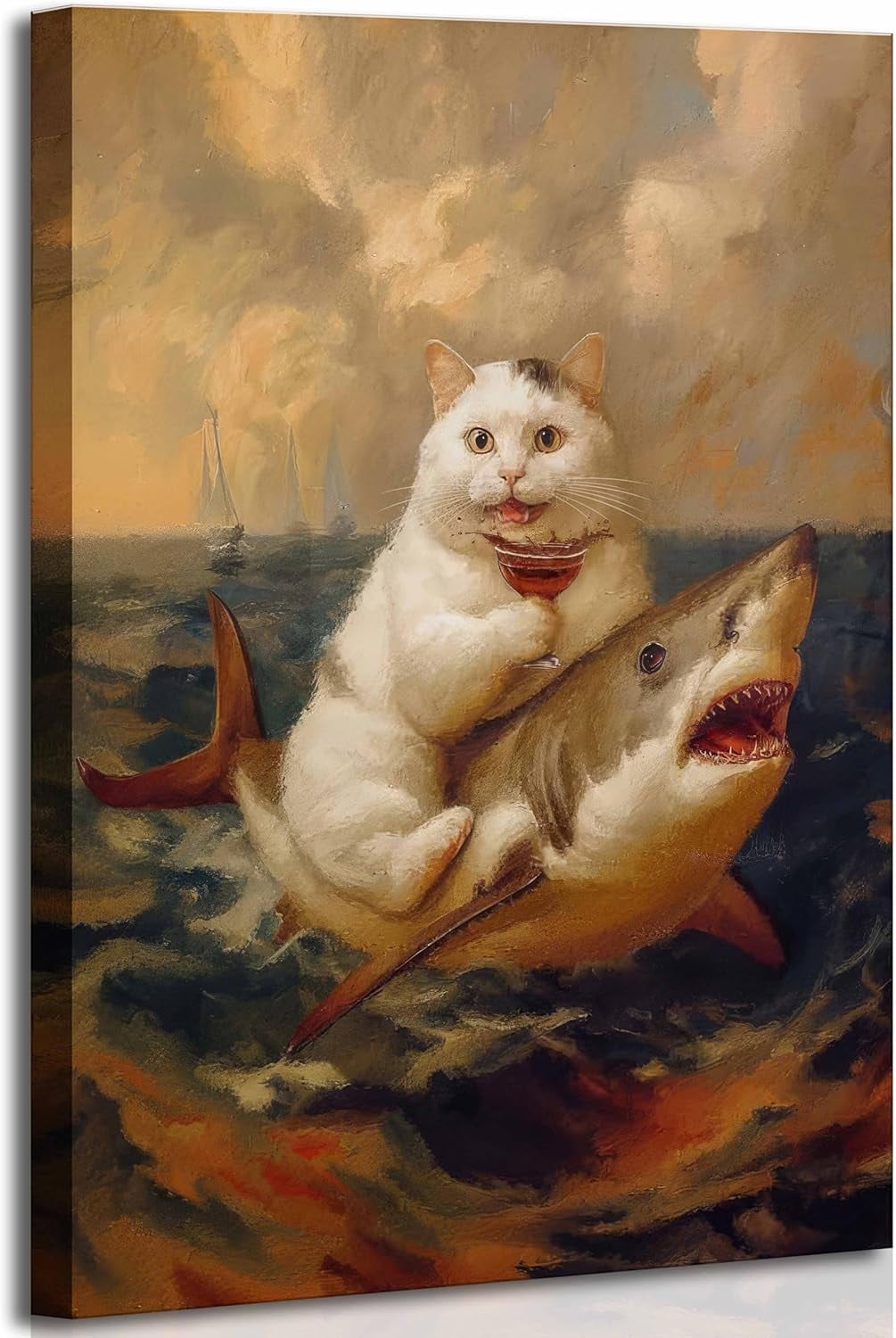 Fat Cat Wall Art