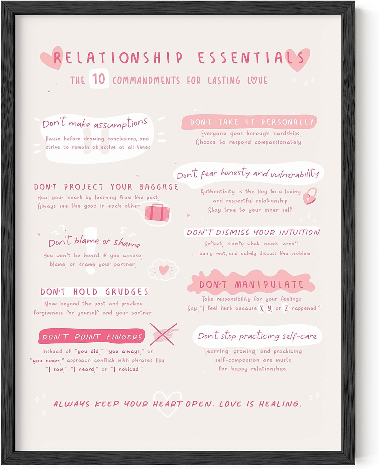 Aaheei Inspirational Quotes Wall Art - Cheesy Motivational Posters for ...