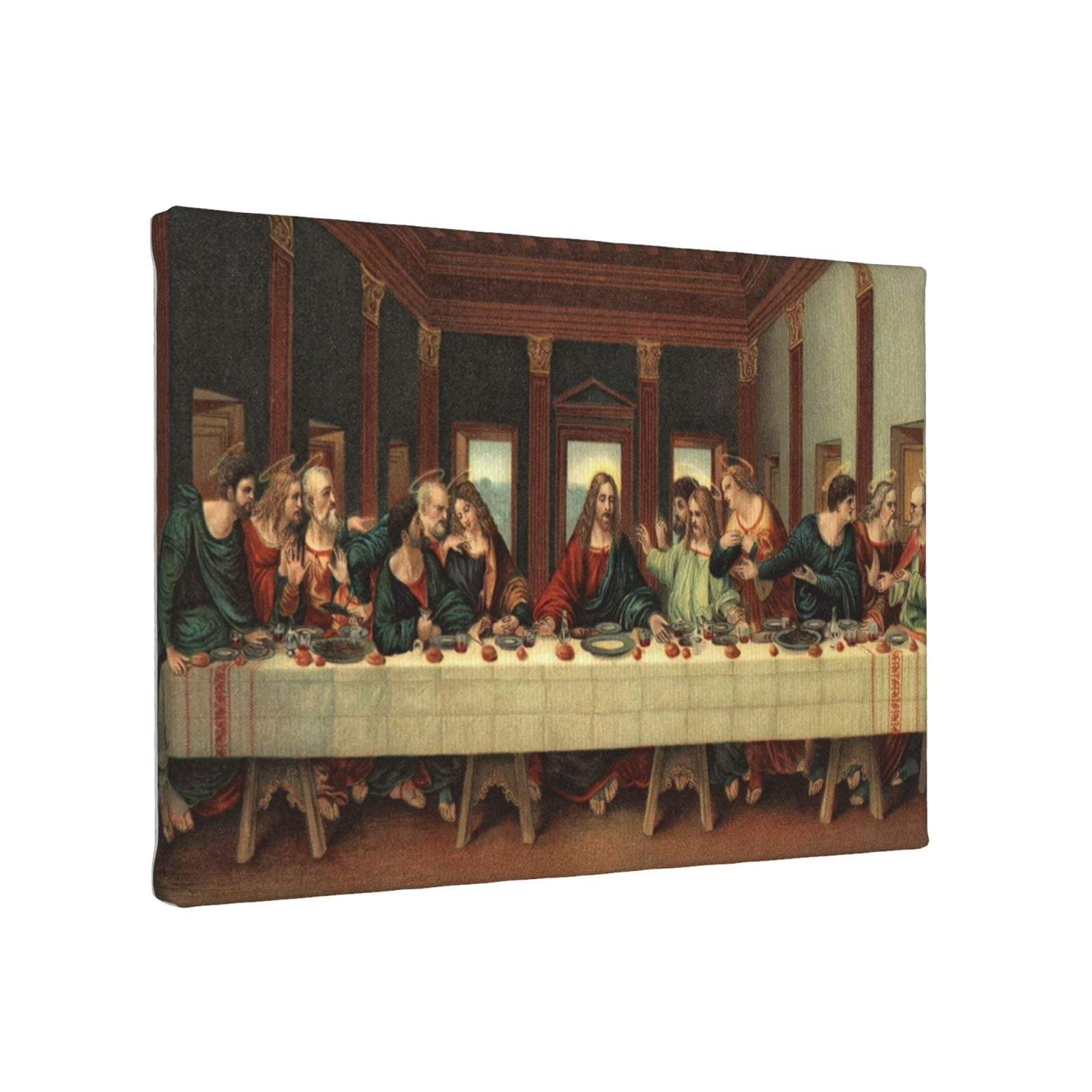 Aaheei – The Last Supper Canvas Poster – Stretched Renaissance ...