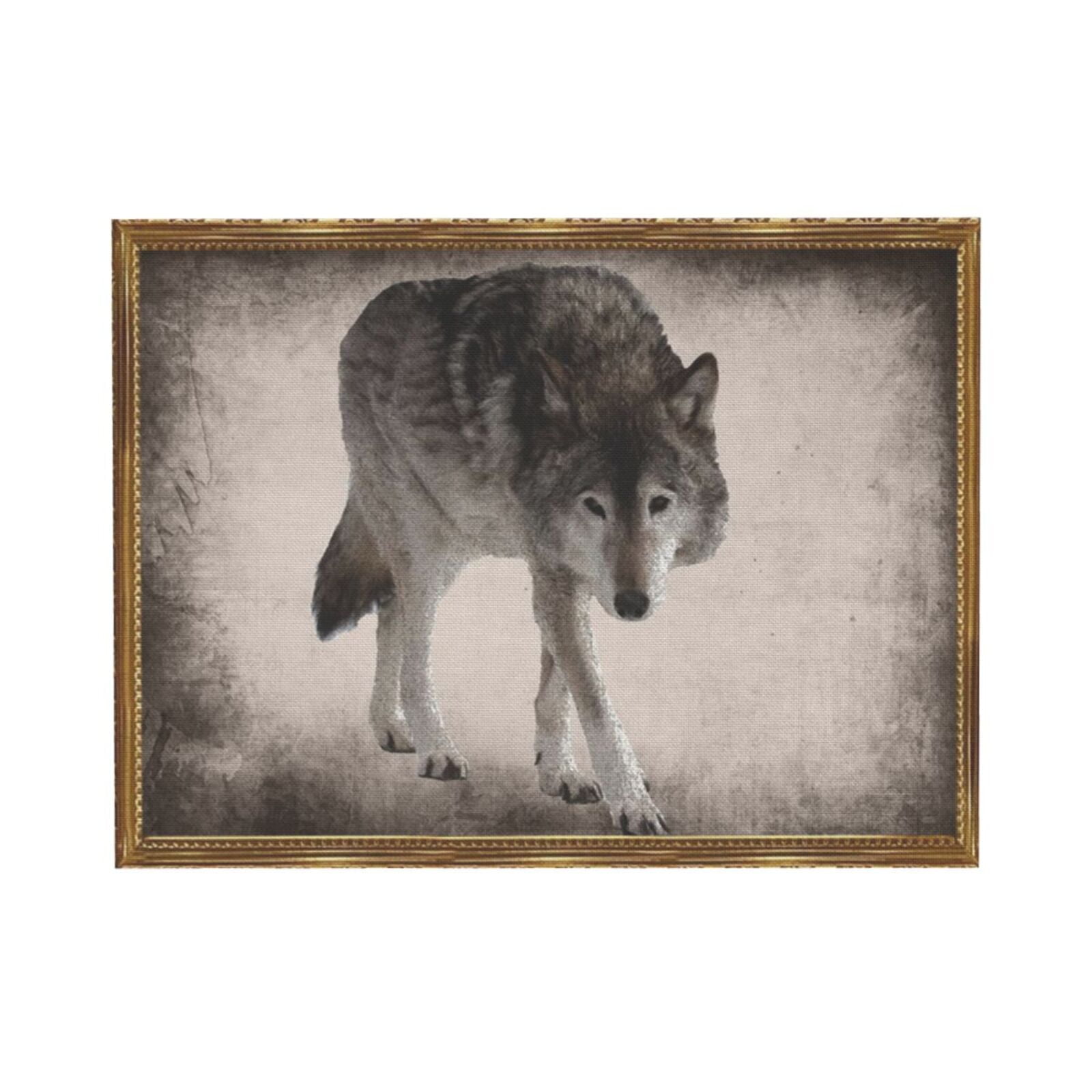 Aaheei Mysterious! Wolf artwork with a gritty background. Great for ...