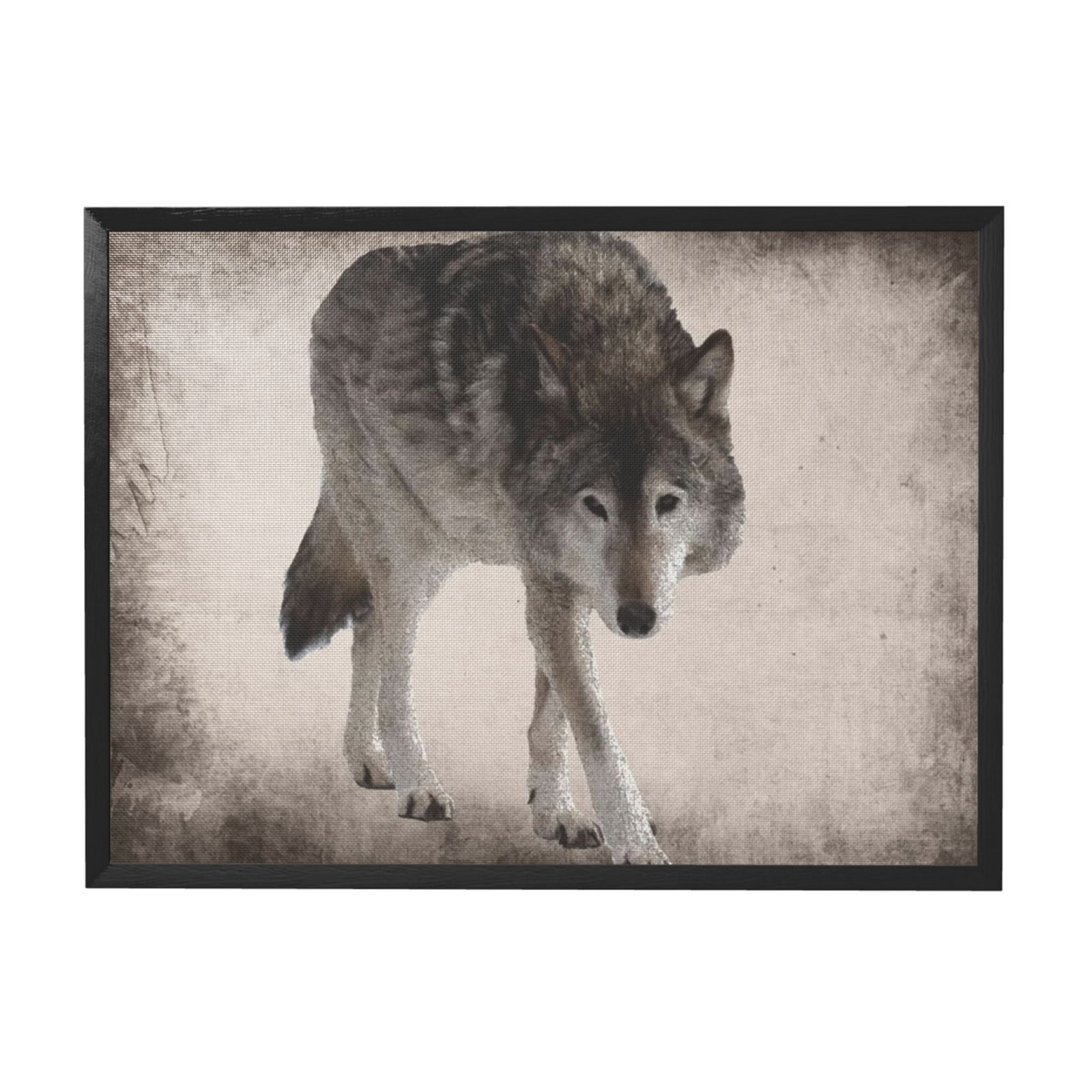 Aaheei Mysterious! Wolf artwork with a gritty background. Great for ...