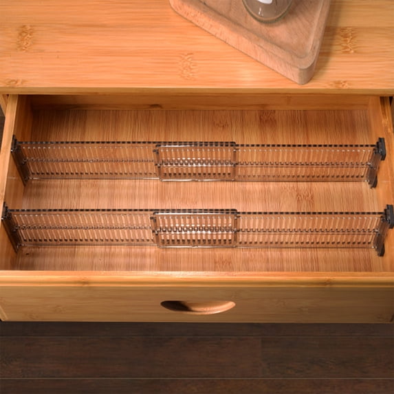 Aaihamo Drawer Storage Dividers Retractable, Adjustable Plastic ...