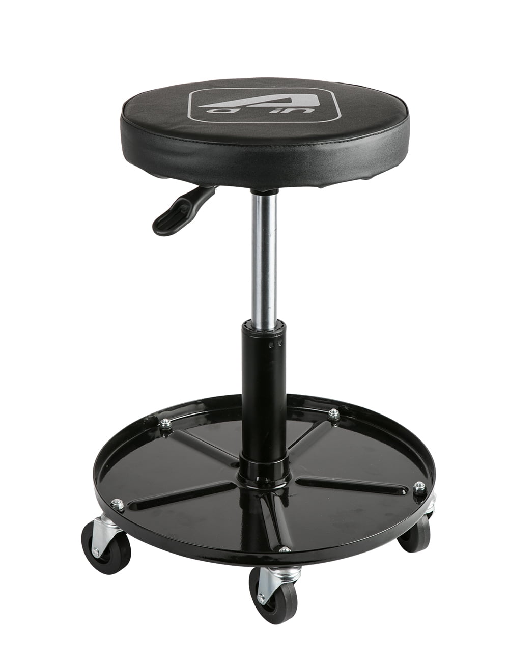 Aain Adjustable Pneumatic Mechanic Roller Seat, Black - Walmart.com