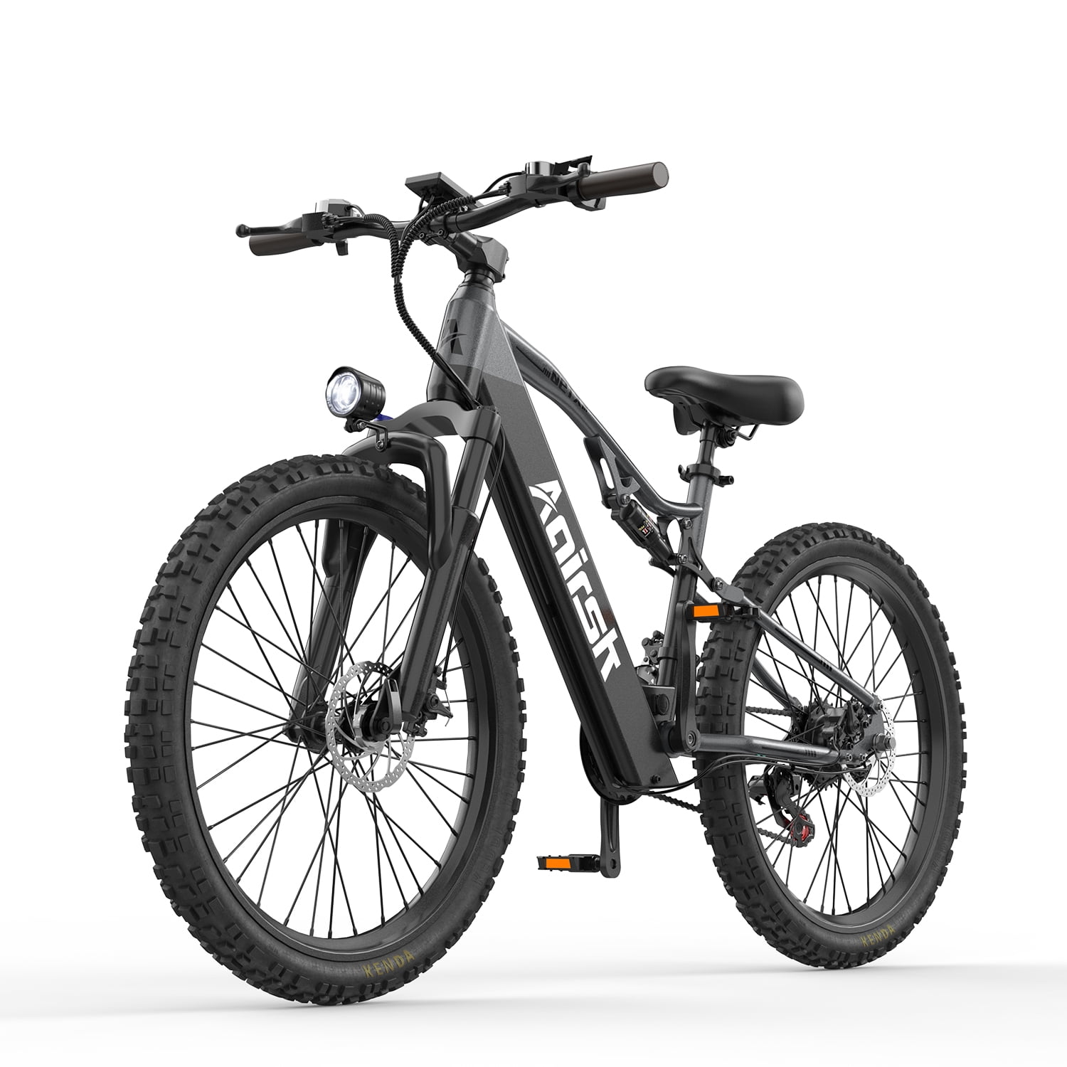 Aairsk Electric Bike, 748W Peak Motor Ebike with 48V 20AH Battery, 26 ...