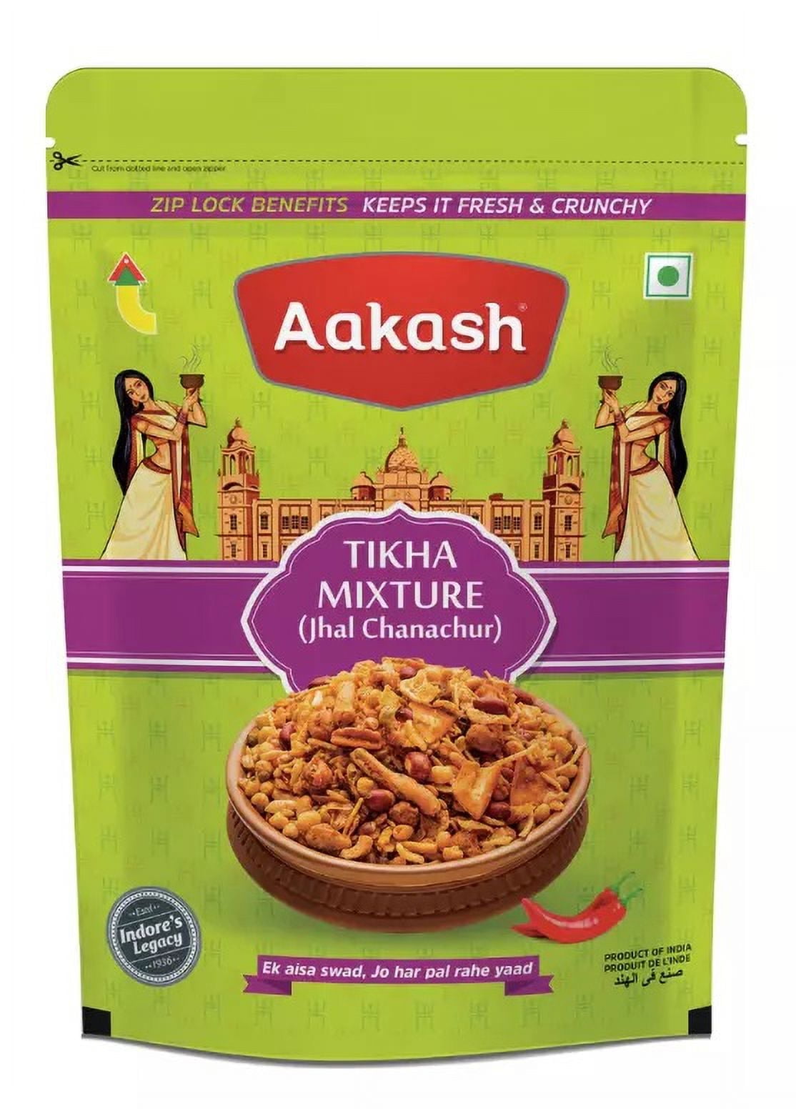 Aakash Tikha Jhal Chanchur Mixture | 900g| Indian Namkeen Delight ...