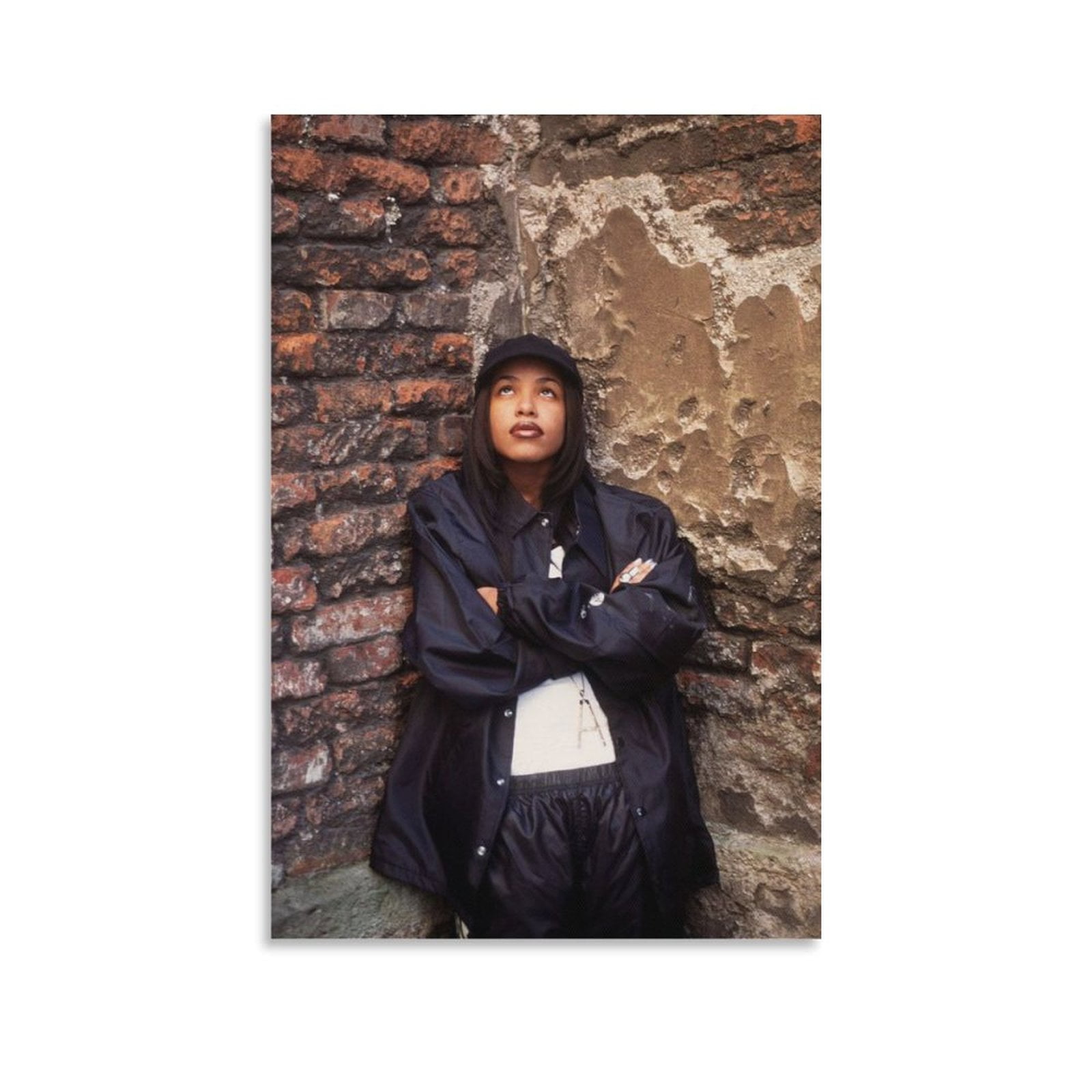 Aaliyah Dana Haughton Actor Poster Photo (11) Wall Art Poster Scroll ...
