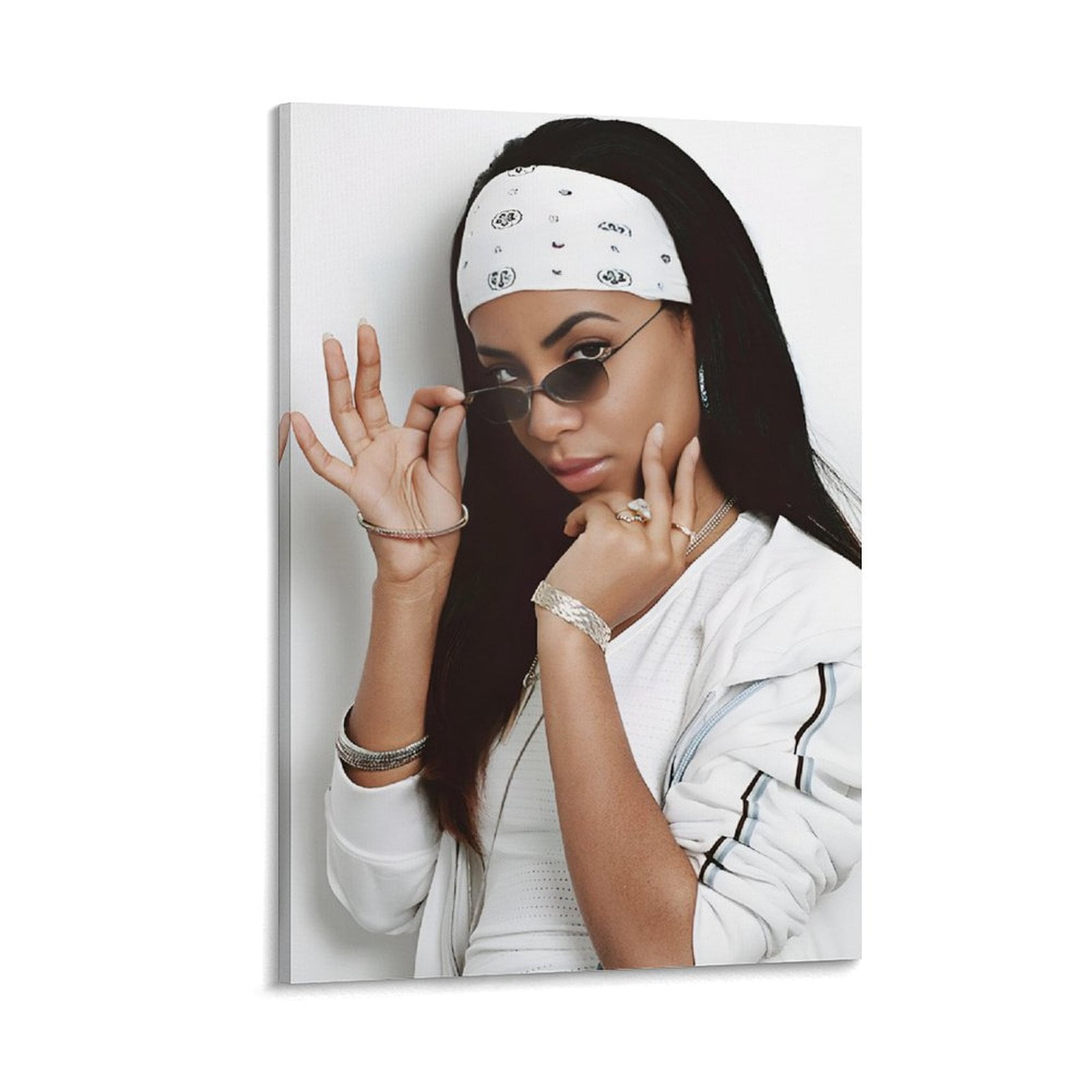 Aaliyah Dana Haughton Actor Poster Photo (17) Home Decor Poster Wall ...