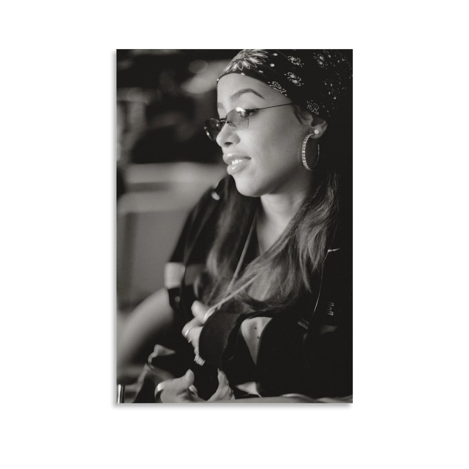 Aaliyah Dana Haughton Actor Poster Photo (21) Print Photo Art Painting ...