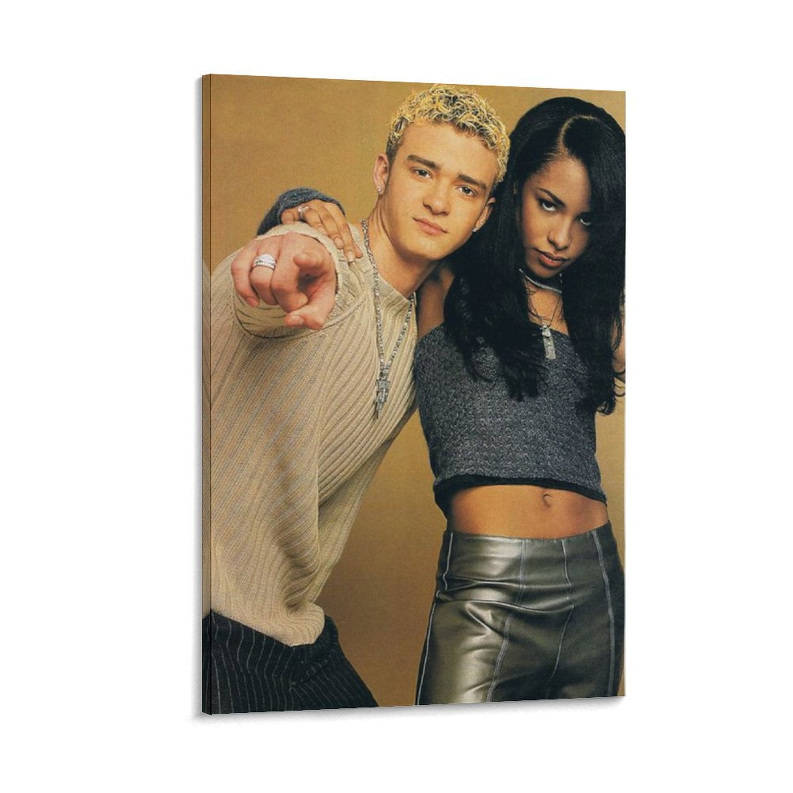 Aaliyah Dana Haughton Actor Poster Photo (22) Picture Print Wall Art ...