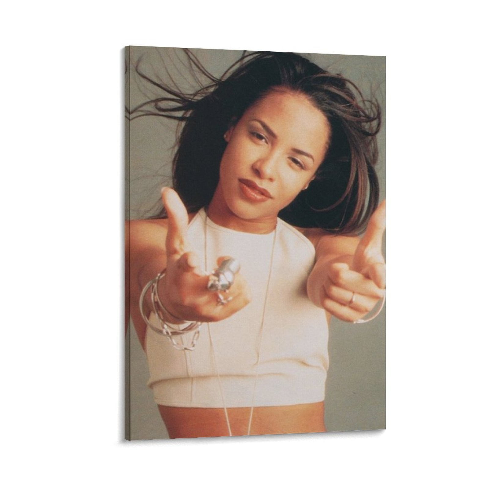 Aaliyah Dana Haughton Actor Poster Photo (28) Home Decor Poster Wall ...