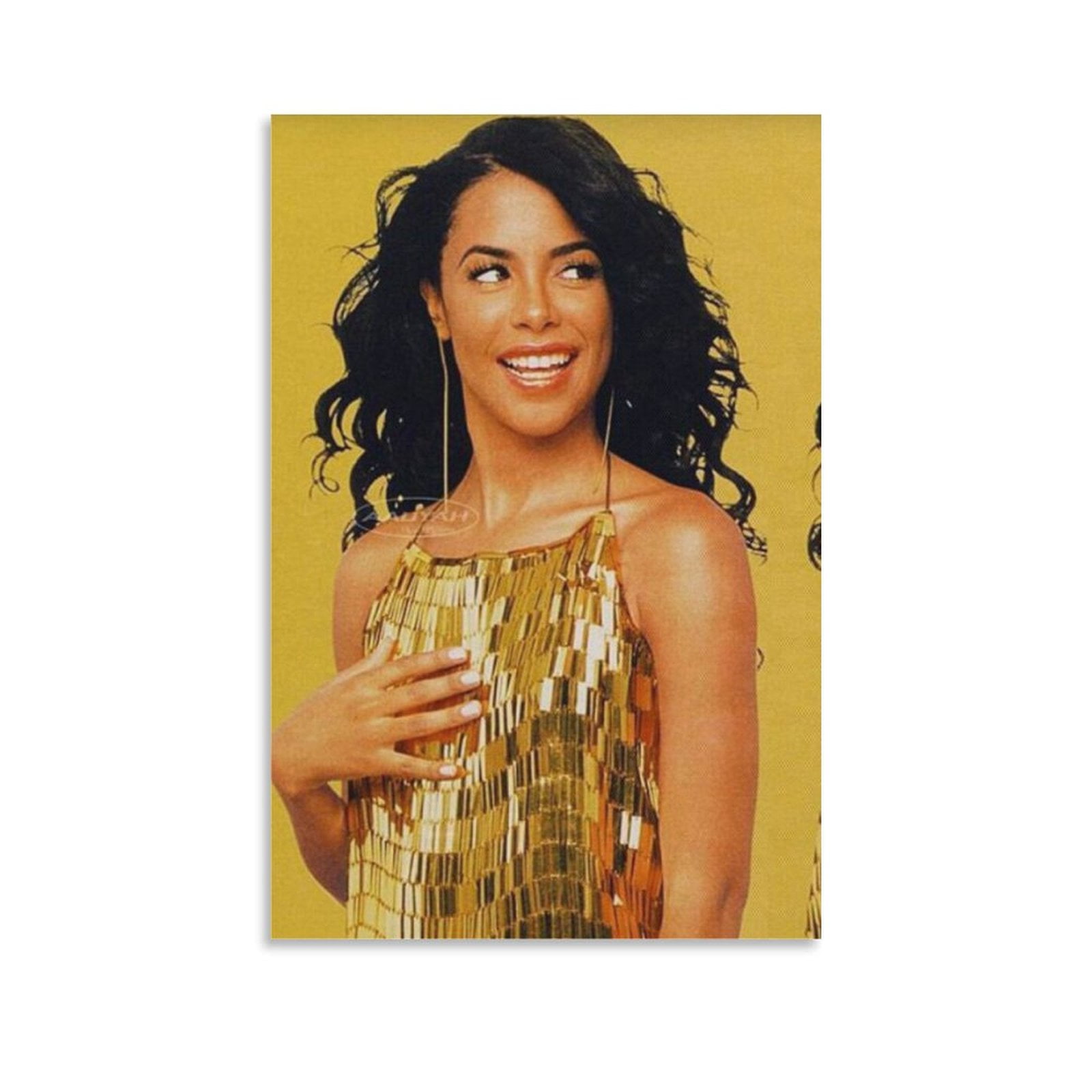 Aaliyah Dana Haughton Actor Poster Photo (30) Print Photo Art Painting ...