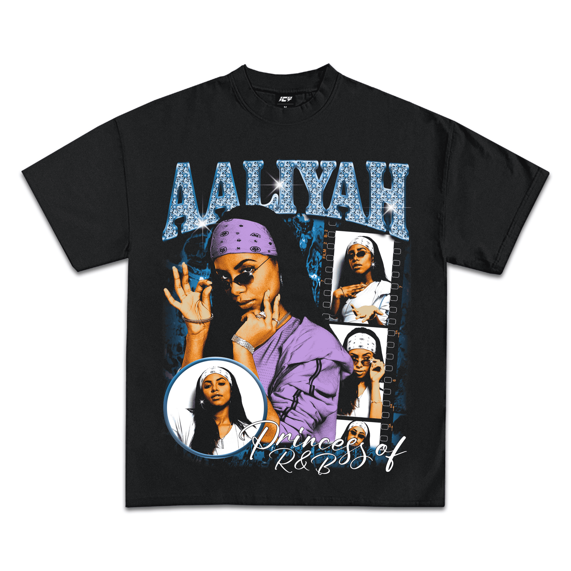 Aaliyah Princess of RB Graphic T Shirt Tee Unisex, Color: Navy, Size ...