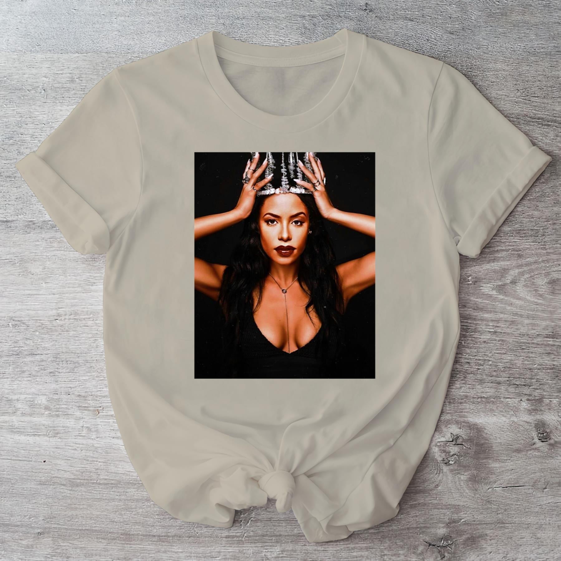 Aaliyah Retro Unisex T-Shirt, 90s Minimal bootleg Style, Aaliyah Unisex ...