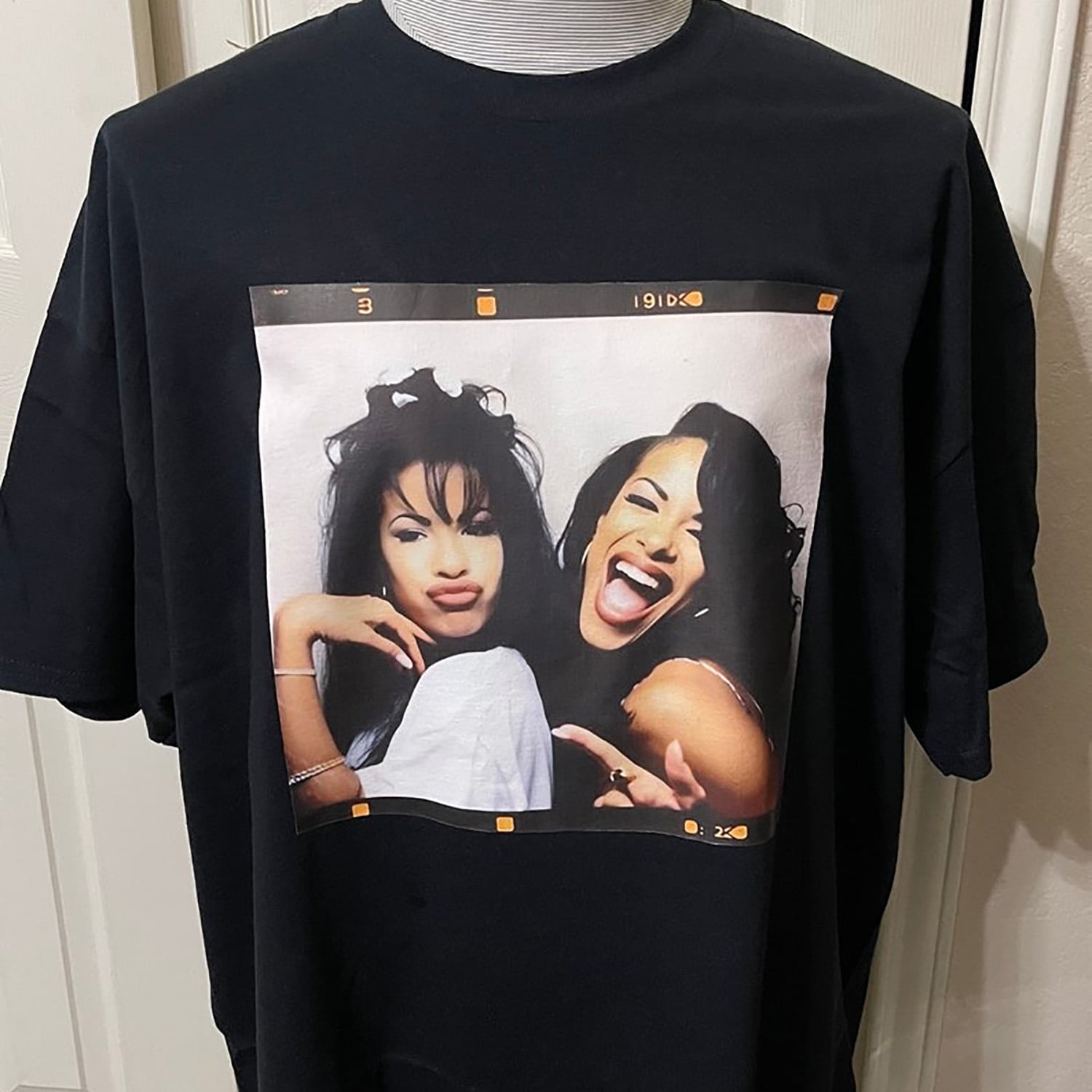 Aaliyah & Selena Quintanilla tshirt - Walmart.com