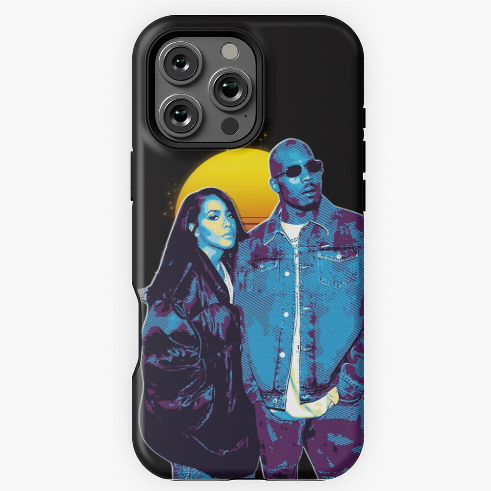 Aaliyah and DMX Legends Music Art Phone Case for iPhone 16 15 14 13 12 ...