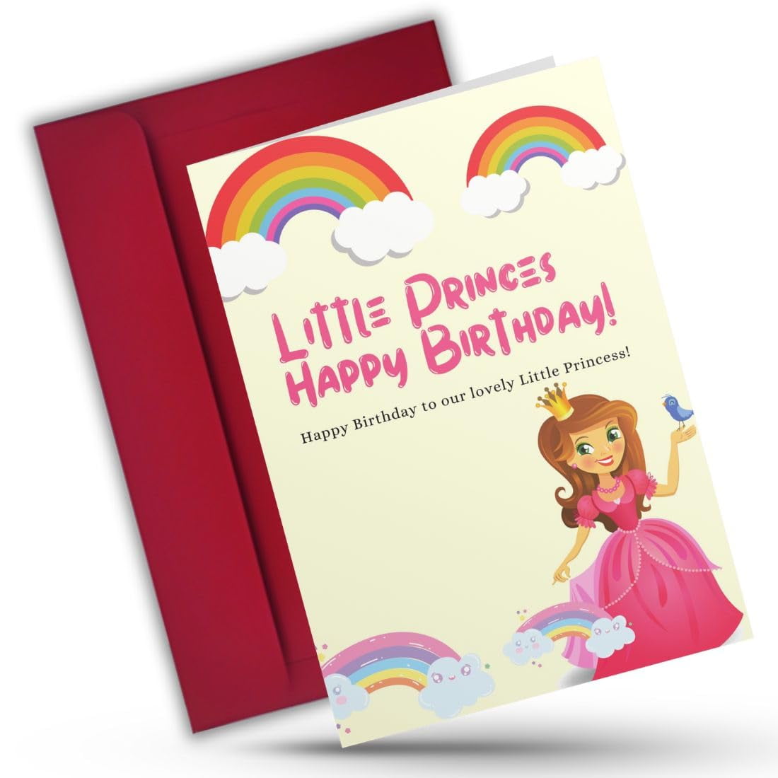 AanyaCentric Printed 58 x 83 inches Daughter Birthday Greeting Card Gift A5 SIze For Girls Kid ...