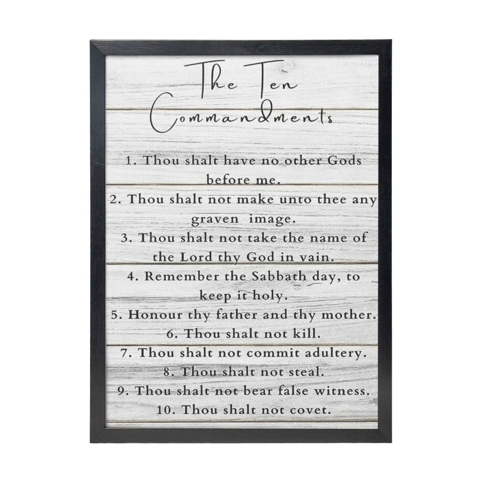 Aaoeni Meaningful Ten Commandments Art: Inspiring, Educational, and ...