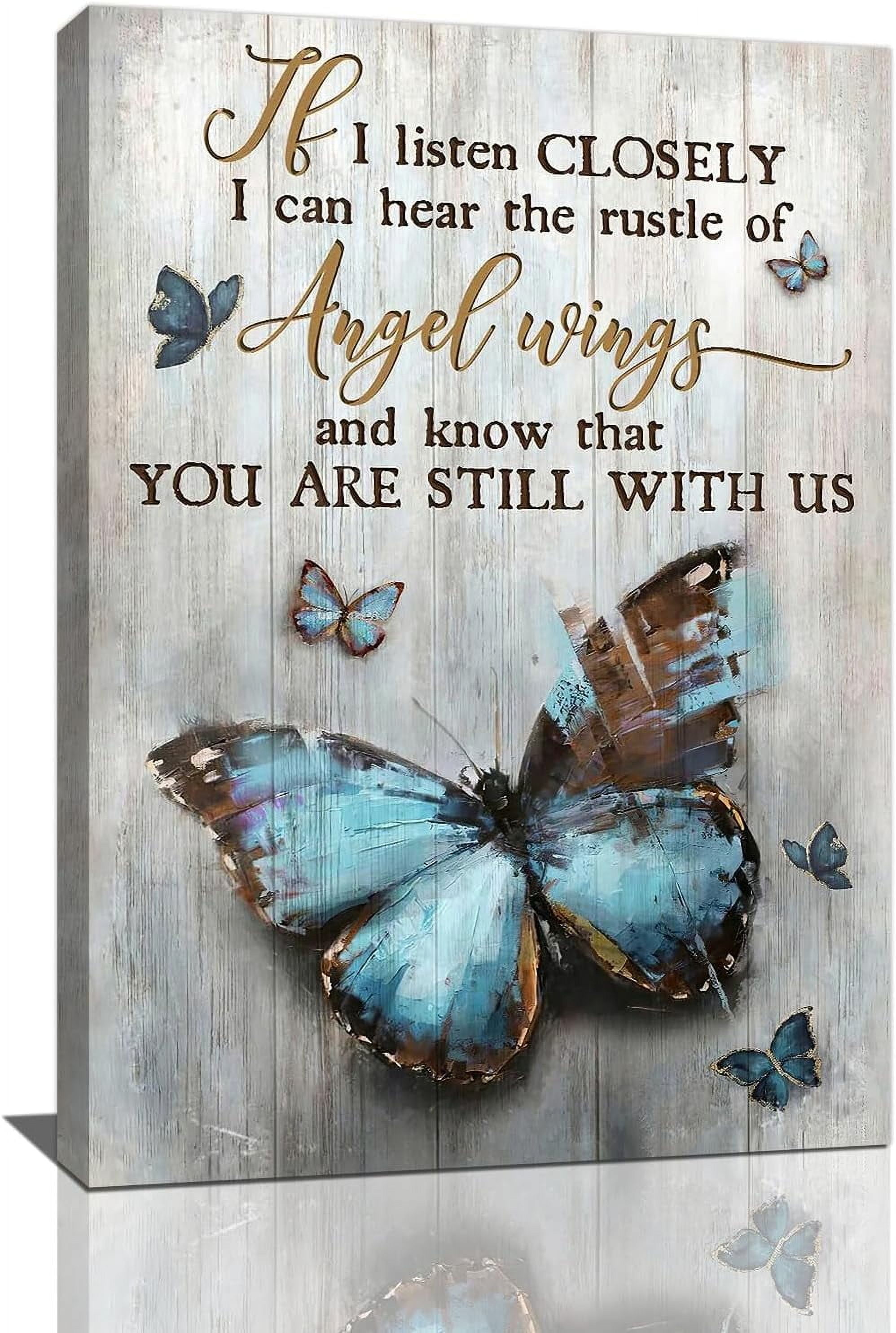 Aaoeni Sentimental Angel Wings Butterfly Art: Touching, Graceful, and ...