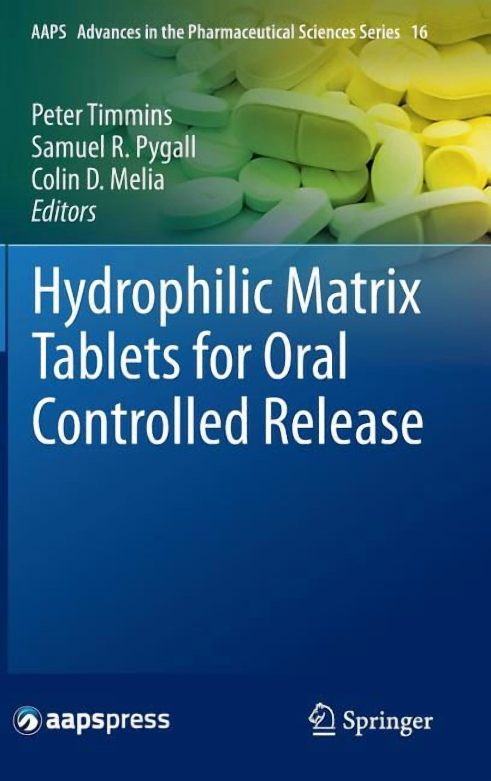 Aaps Advances in the Pharmaceutical Scie Hydrophilic Matrix Tablets for ...