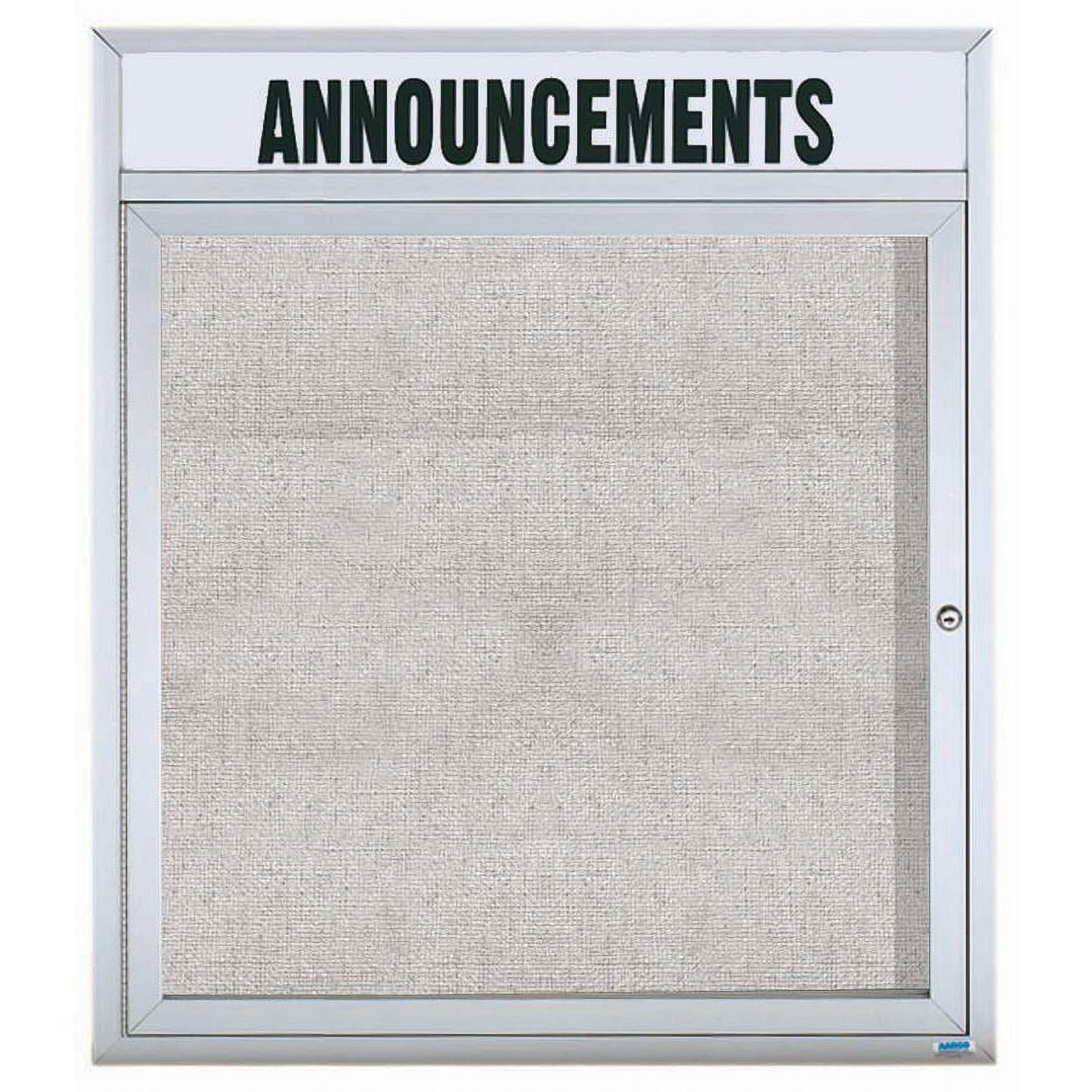 Aarco ODCC3630RH. Outdoor Enclosed Bulletin Board - Walmart.com