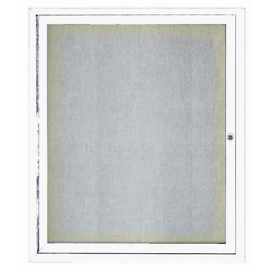 Aarco ODCC3630RIW. Outdoor Illuminated Enclosed Bulleting Board ...