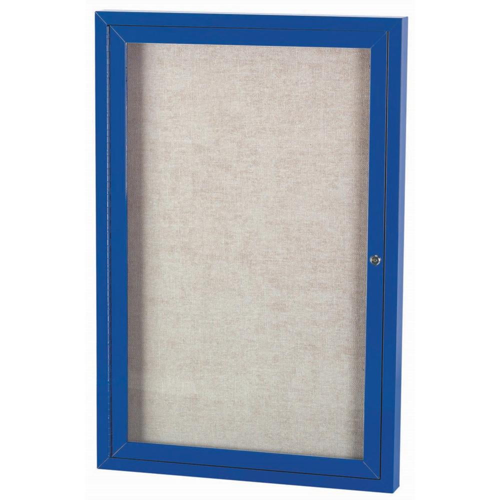 Aarco ODCC4836RIB. Outdoor Illuminated Enclosed Bulleting Board ...