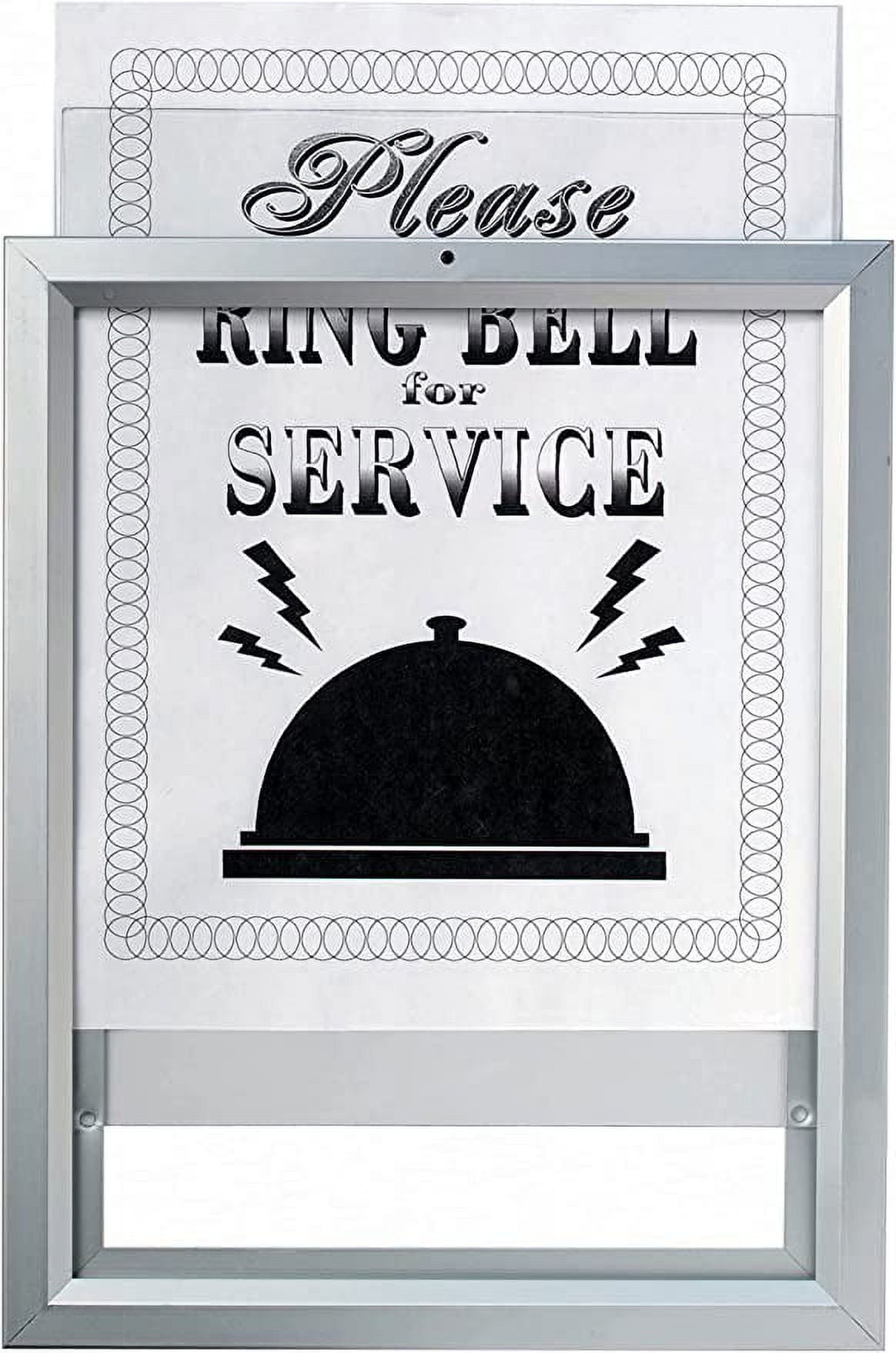 Aarco Products 11"Hx8.5"W Insta Frame Removable Sign and Poster System ...